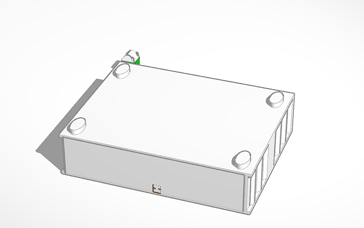 3d Design Copy Of Copy Of Shipping Container Tinkercad
