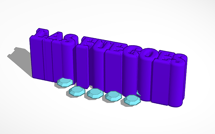 3D design Las fuegos | Tinkercad