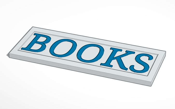 3D design RLF_sign | Tinkercad