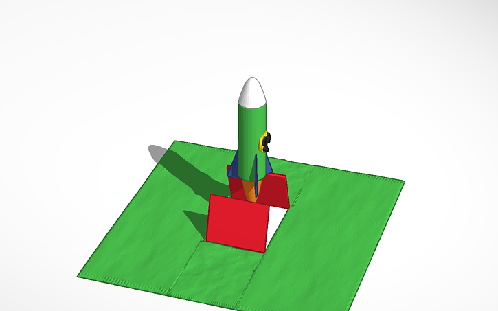 3D design MISSILE NUCLÉAIRE - Tinkercad