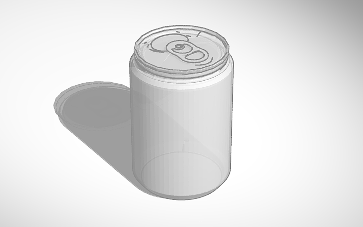 3D design Copy of 12 oz Soda Can | Tinkercad