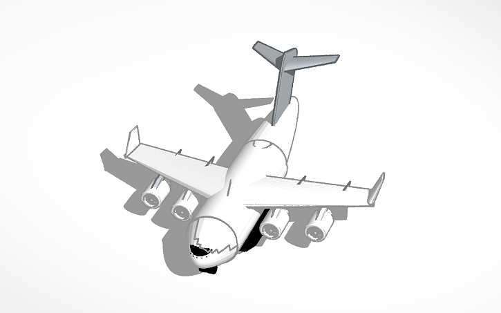 3D design Boeing C-17 GlobeMaster III | Tinkercad