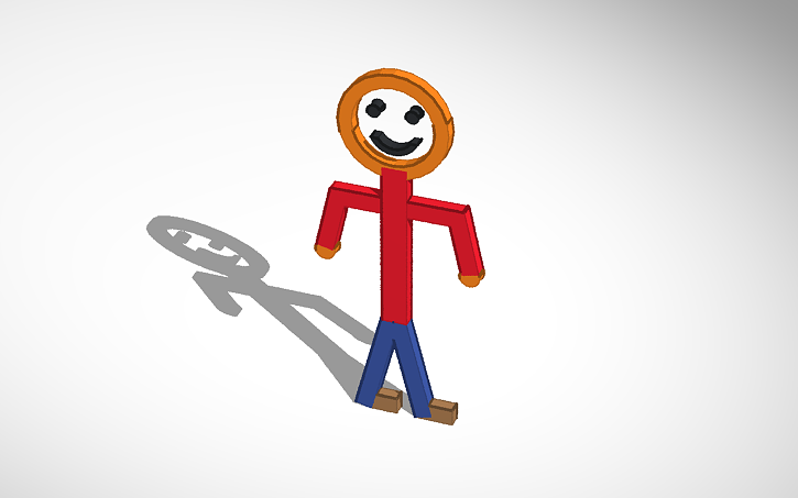 3D design Stick Figure | Tinkercad