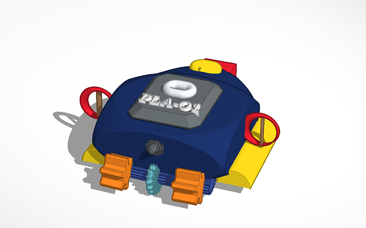 3D design PLA-O1 - Tinkercad