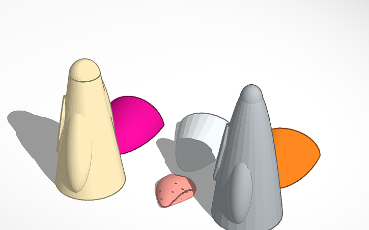 3D design AVRO VULCAN RADOME - Tinkercad