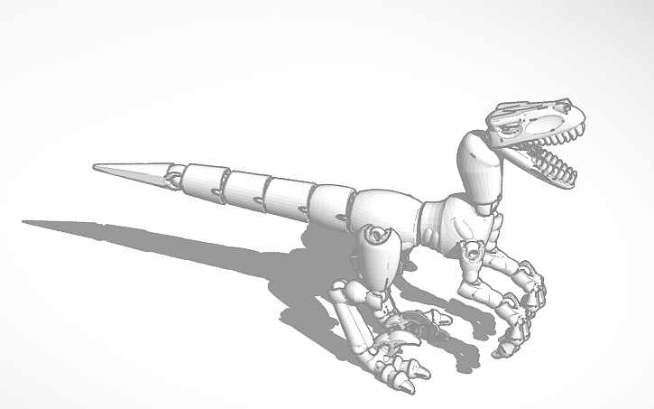 3D design DINO - Tinkercad