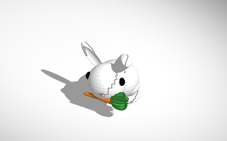 3D design Bunny - Tinkercad