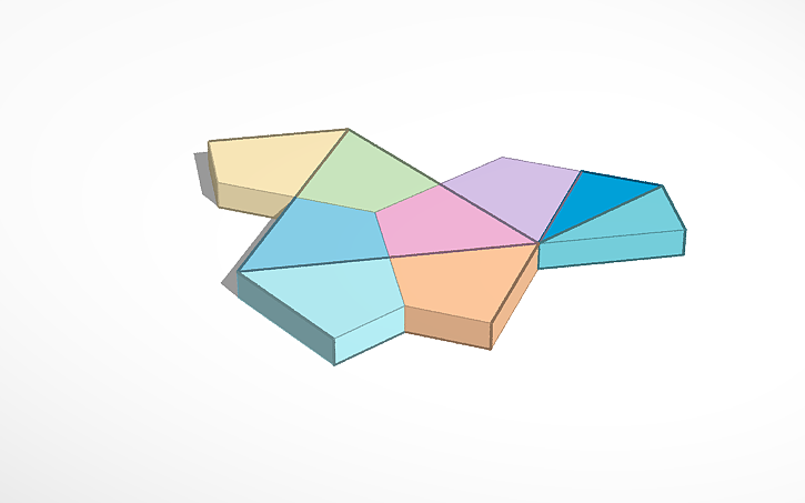 3D design the hat poly-kite - Tinkercad