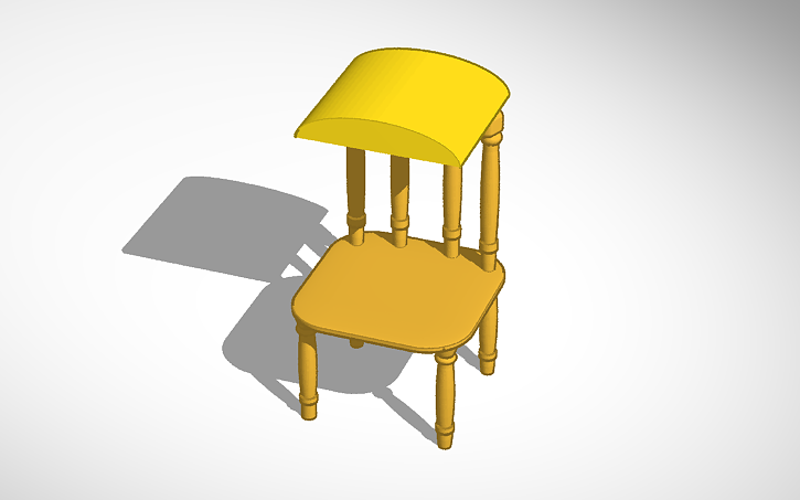 3D design T7 Chairs - Tinkercad