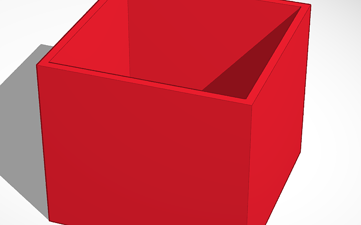 3D design Minecraft Box V2 | Tinkercad