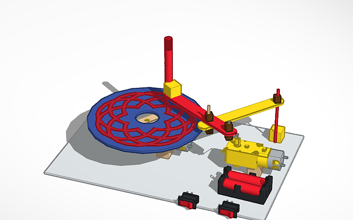 3D design Spirograph - Tinkercad