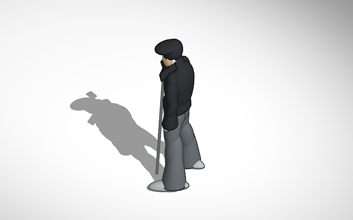 3D design Human Figure - Tinkercad