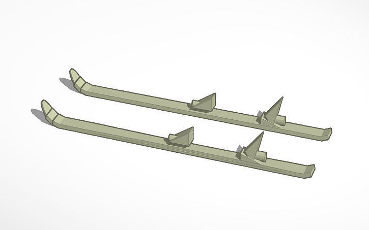 3D design ski - Tinkercad