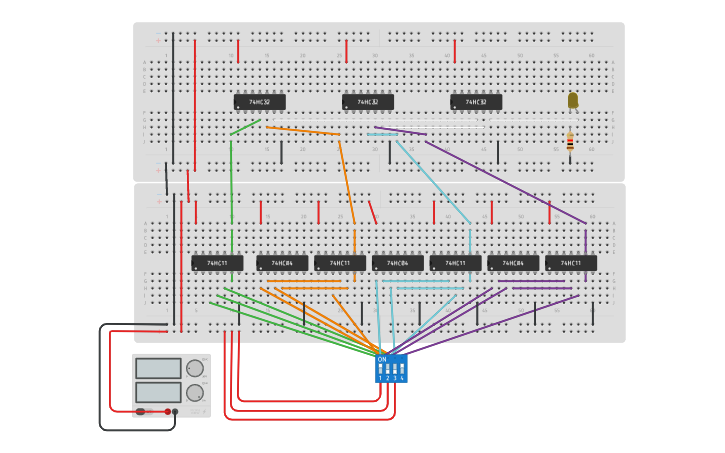 Circuit design Lab 3 Task 2 | Tinkercad