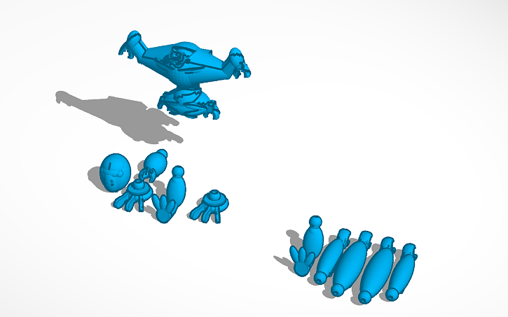3D design Cloverfield - Tinkercad