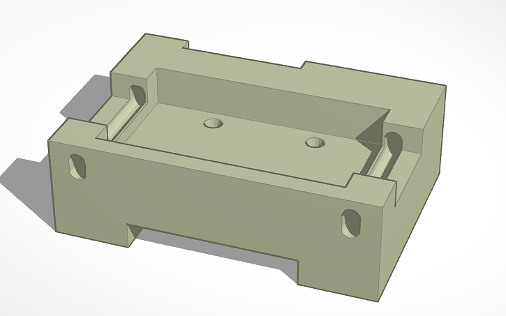 3D design X Axis Bracket - Tinkercad
