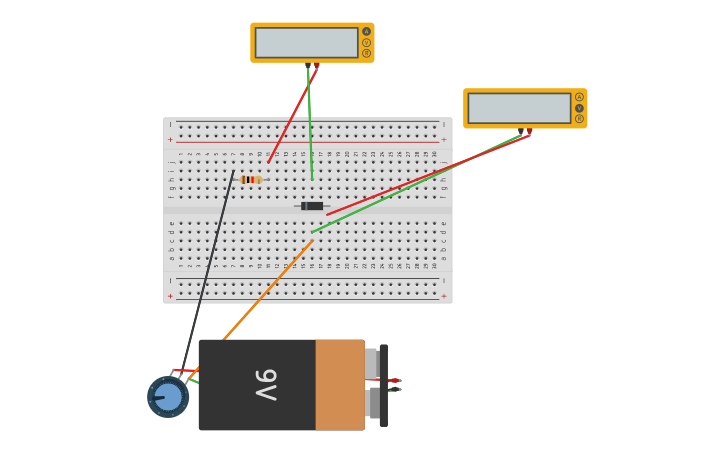 Circuit design zener diode - Tinkercad