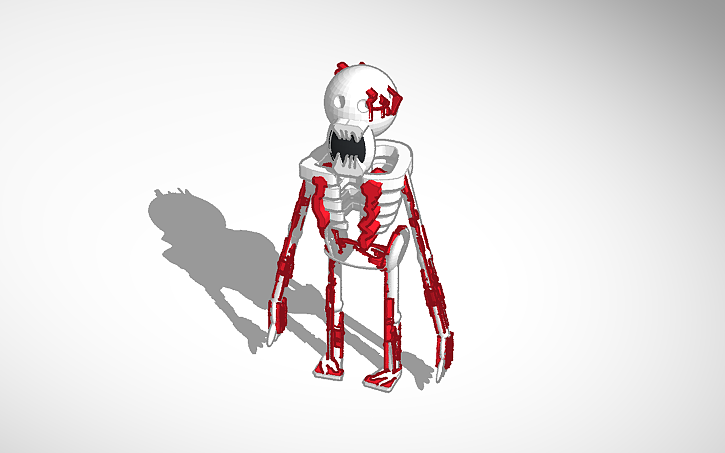 3D design scp-096 - Tinkercad