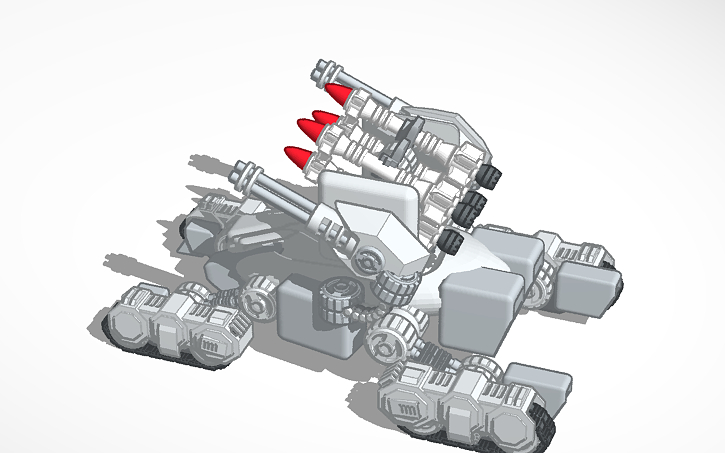 3D design MAWS-X1A - Mobile Anti-aircraft Weapon System | Tinkercad