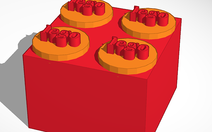 3D design lego brick | Tinkercad