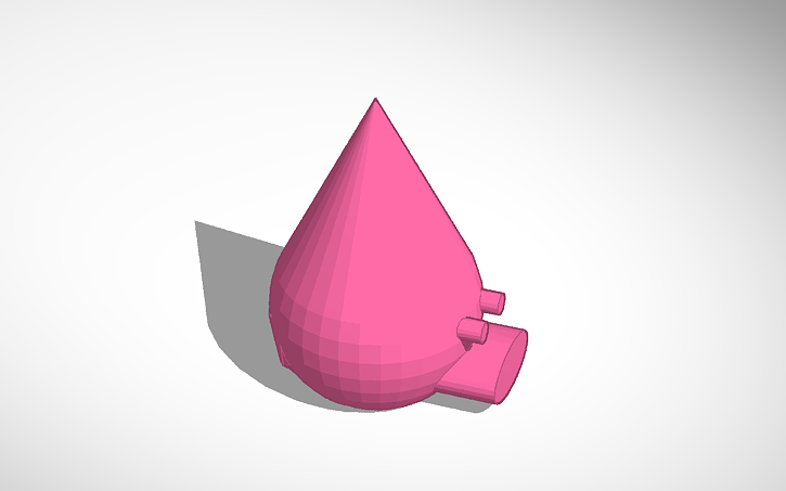 3D design simple mask - Tinkercad