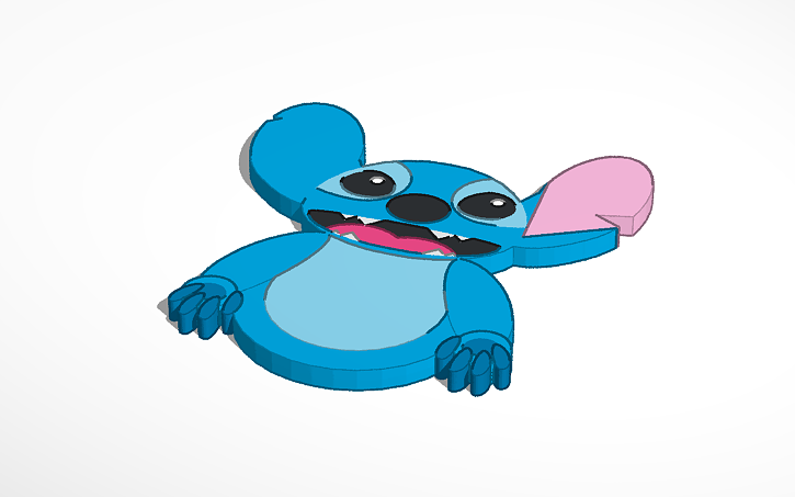 3D design Stitch - Tinkercad