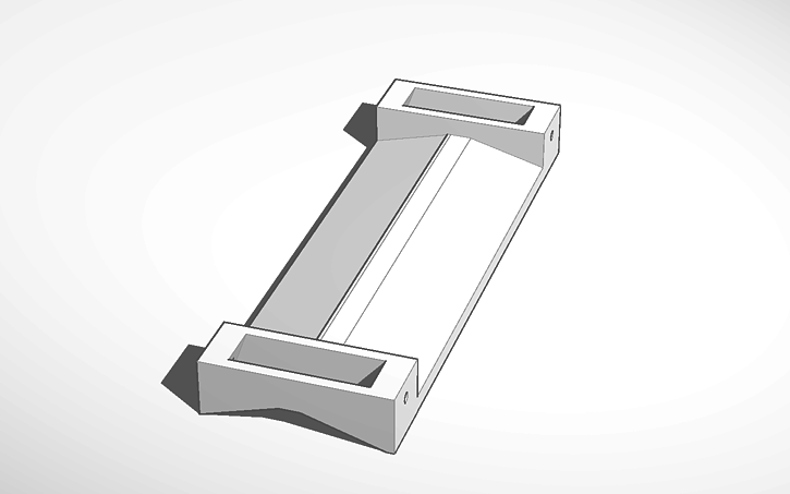 3D design telrad base extension - Tinkercad