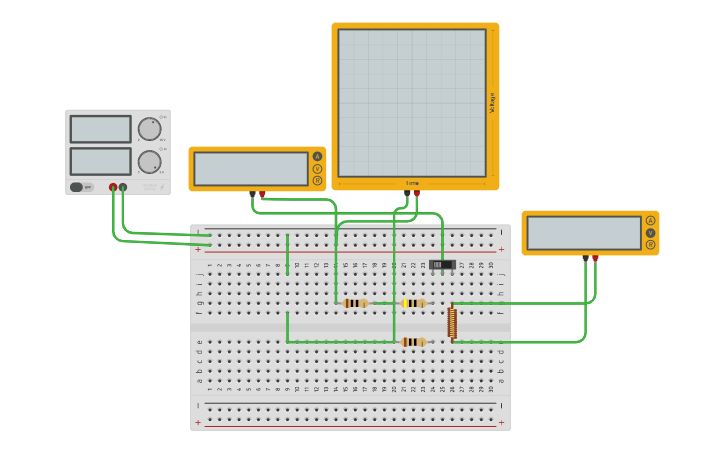 Circuit design lista 2 exercicio 2 | Tinkercad