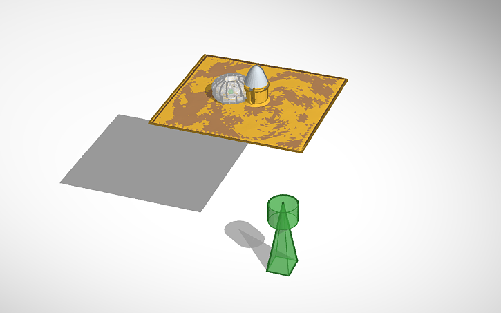 3D design space house | Tinkercad