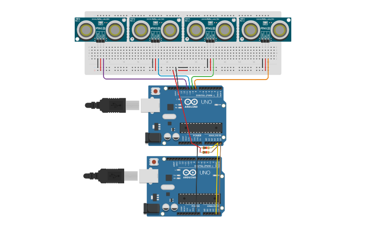 Circuit design CS Modul 8 - Tinkercad