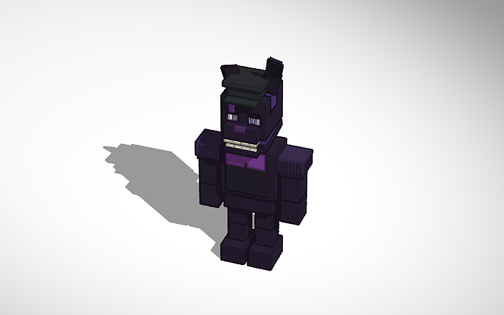 3D design Possessed Springtrap 8 bit - Tinkercad