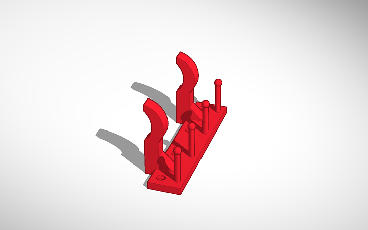 3D design Bungee Hanger - Tinkercad
