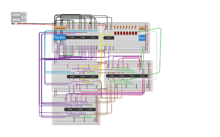 Circuit Design Alu Tinkercad