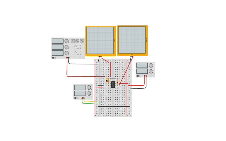 Circuit design Amplificador Inversor - Tinkercad
