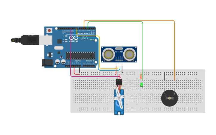 Circuit design measurements project - Tinkercad