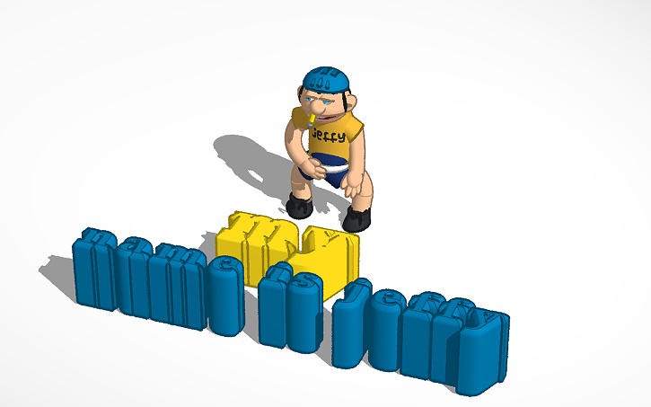 3D design jeffy - Tinkercad