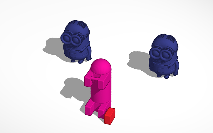3D design Minion_Shift_Knob_M10 - Tinkercad