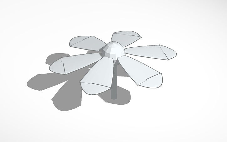 3D design Flower - Tinkercad
