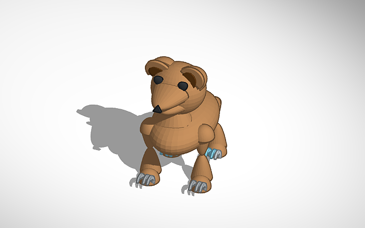 3D design logan bear - Tinkercad