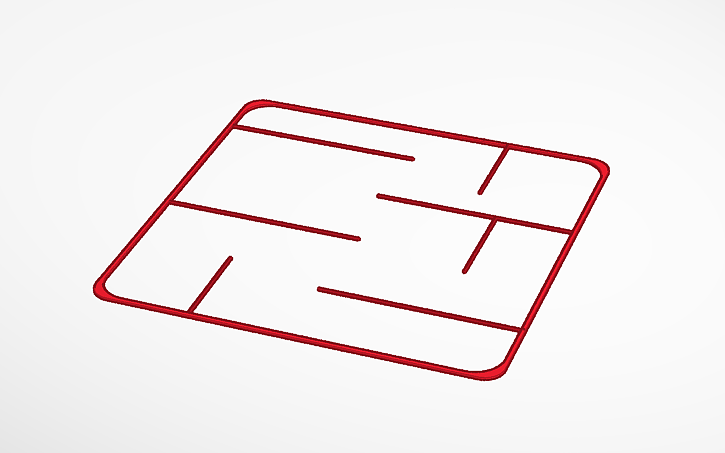 3D design Kit Card Template - Tinkercad