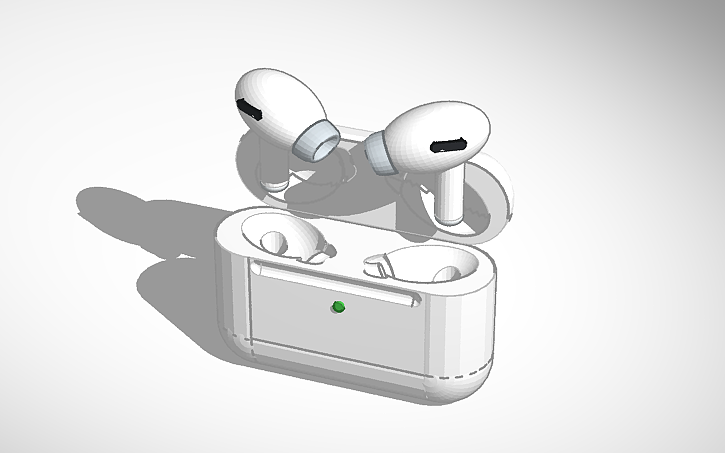 3D design AirPods Pro | Tinkercad