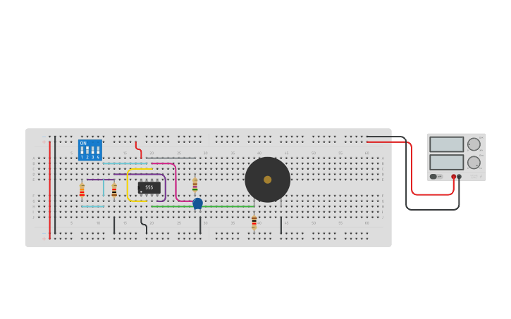 Circuit design CPE 304 | Midterm Skill Exam - Tinkercad