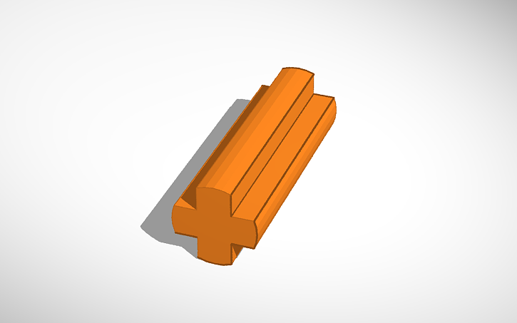 3D design Lego Bionicle Axle - Tinkercad