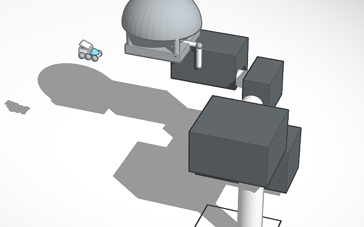 3D design Moon Base | Tinkercad