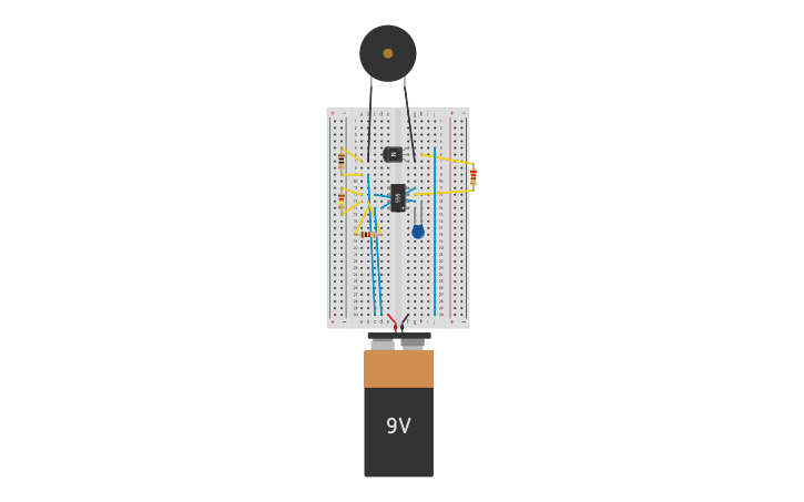 Circuit design Water Tank - Tinkercad