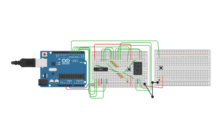 Circuit design Conta_persone - Tinkercad