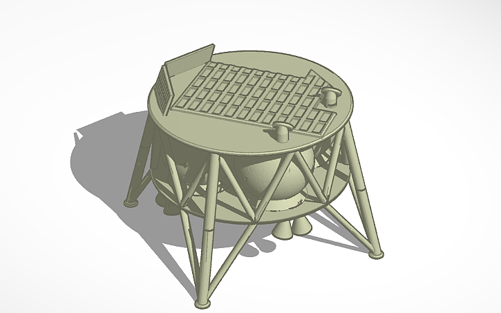 3D design Copy of BERESHEET | Tinkercad