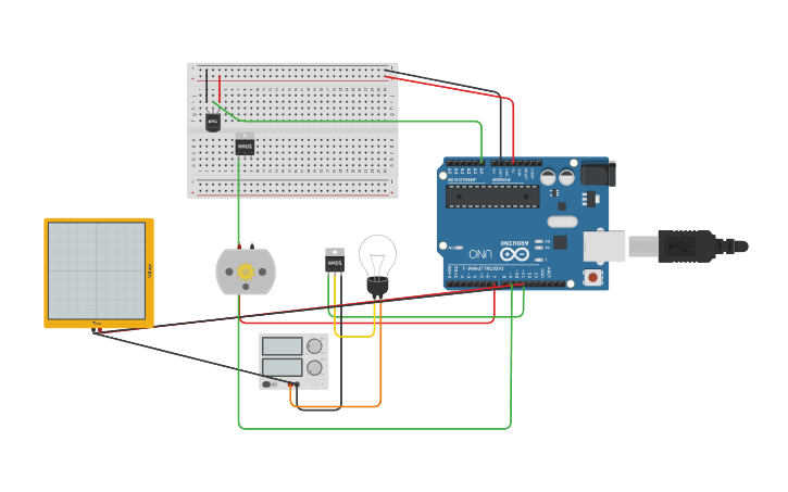 Circuit design MIC - Tinkercad
