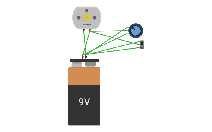 Circuit Design Motor Circuit Tinkercad