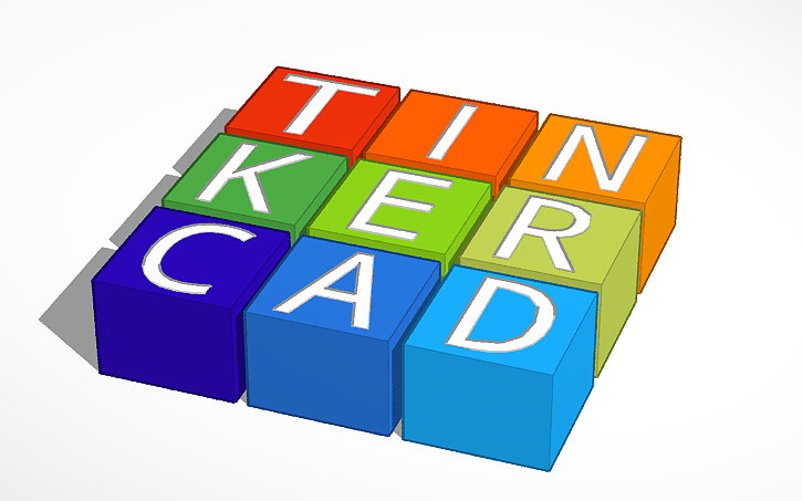 3D design Tinkercad logo | Tinkercad